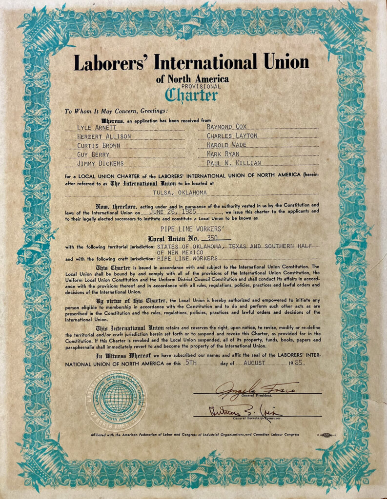 Our History ⋆ LiUNA! Local 350 ⋆ Laborers in Houston, TX